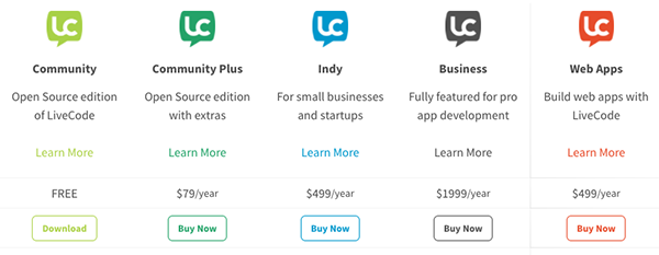LiveCode讓每個人都能開發APP – LiveCoder